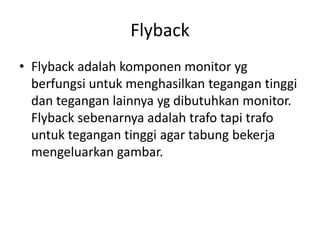 flyback tv | PPTX