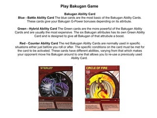 Play bakugan game | PPT