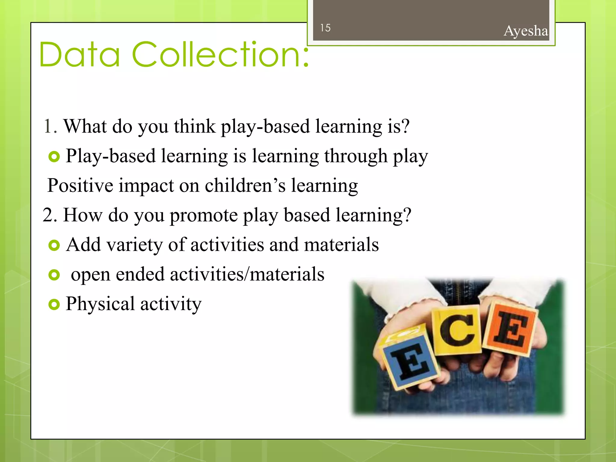 Play based learning | PPTX