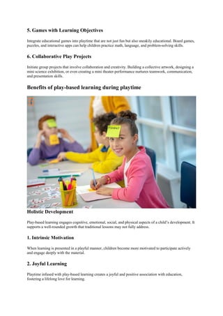 Why Play-based Learning Is A Powerful Activity? 10 Best Reasons ...