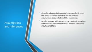 Play based learning Observations .pptx