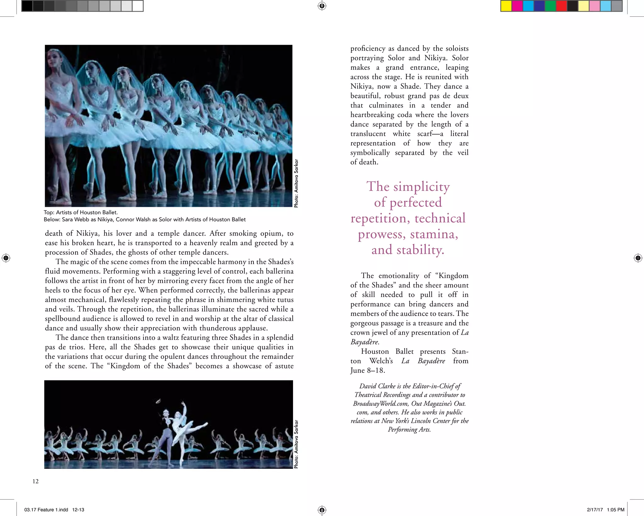 Simplicity is Spellbinding in La Bayadère’s Iconic “Kingdom of the Shades” Scene | PDF