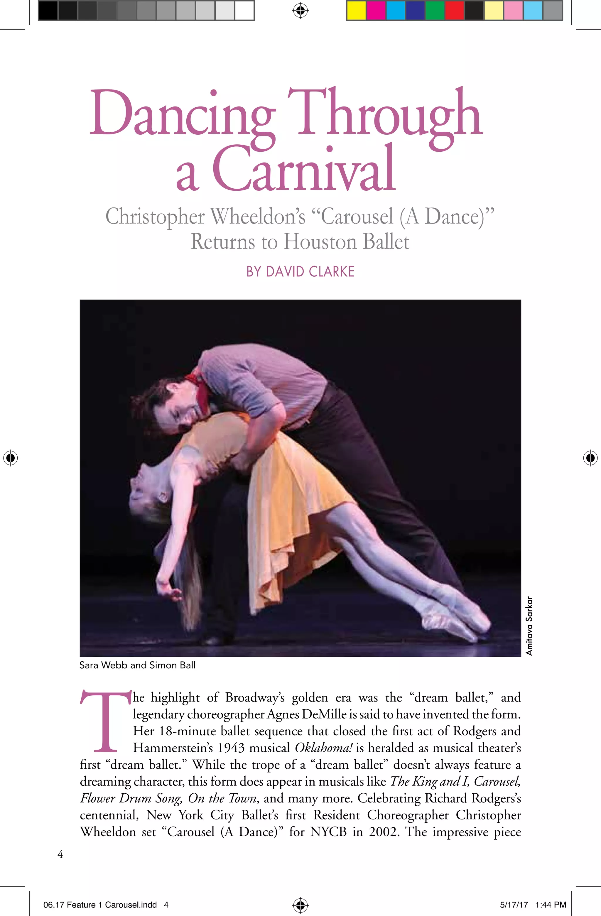 Dancing Through a Carnival: Christopher Wheeldon's "Carousel (A Dance ...