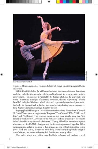 Dancing Through a Carnival: Christopher Wheeldon's "Carousel (A Dance ...