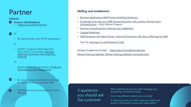 Microsoft Partner-Ready Customer Journey-In-a-Box Playbooks SMB_Business_Central | PDF | Cloud ...