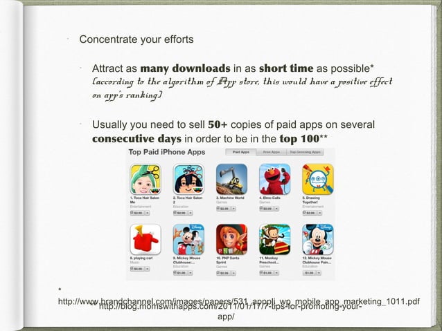 Playbook for promoting kids' apps | PPT | Business | Business and Finance