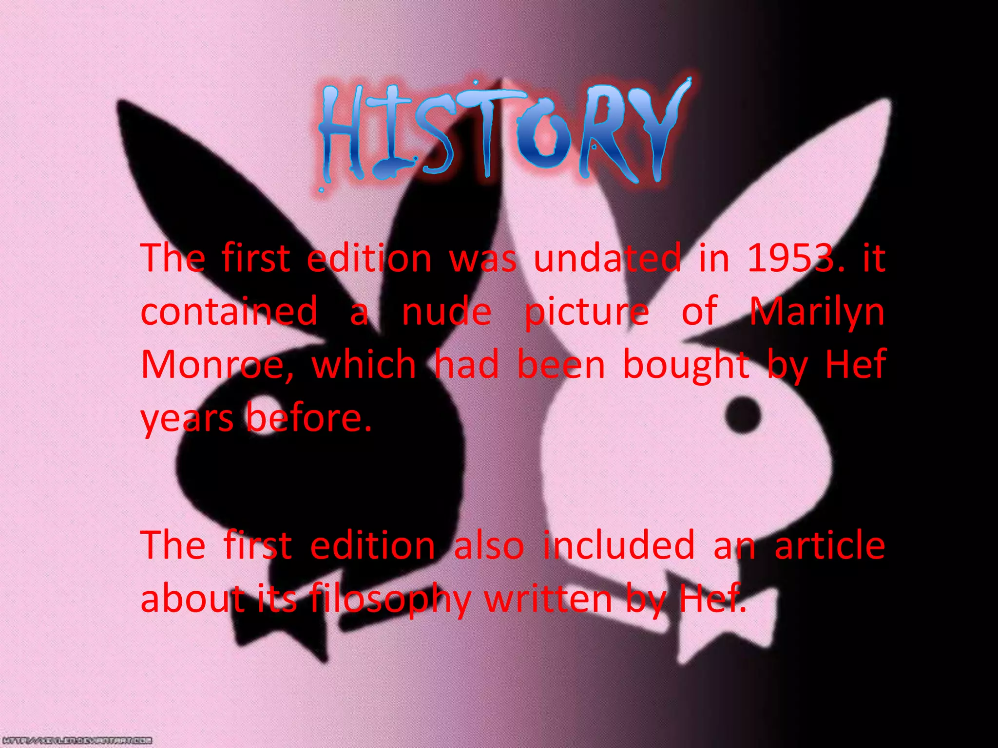 Playboy by karen Bolivar | PPT