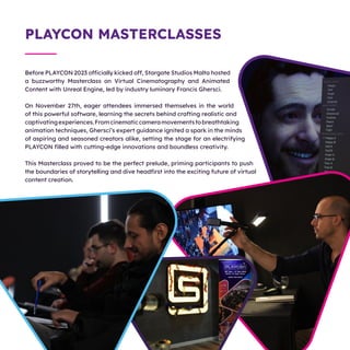 PLAYCON 2023 - Post Event Report Presentation | PDF