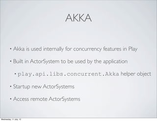 Play concurrency | PPT