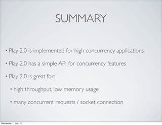 Play concurrency | PPT
