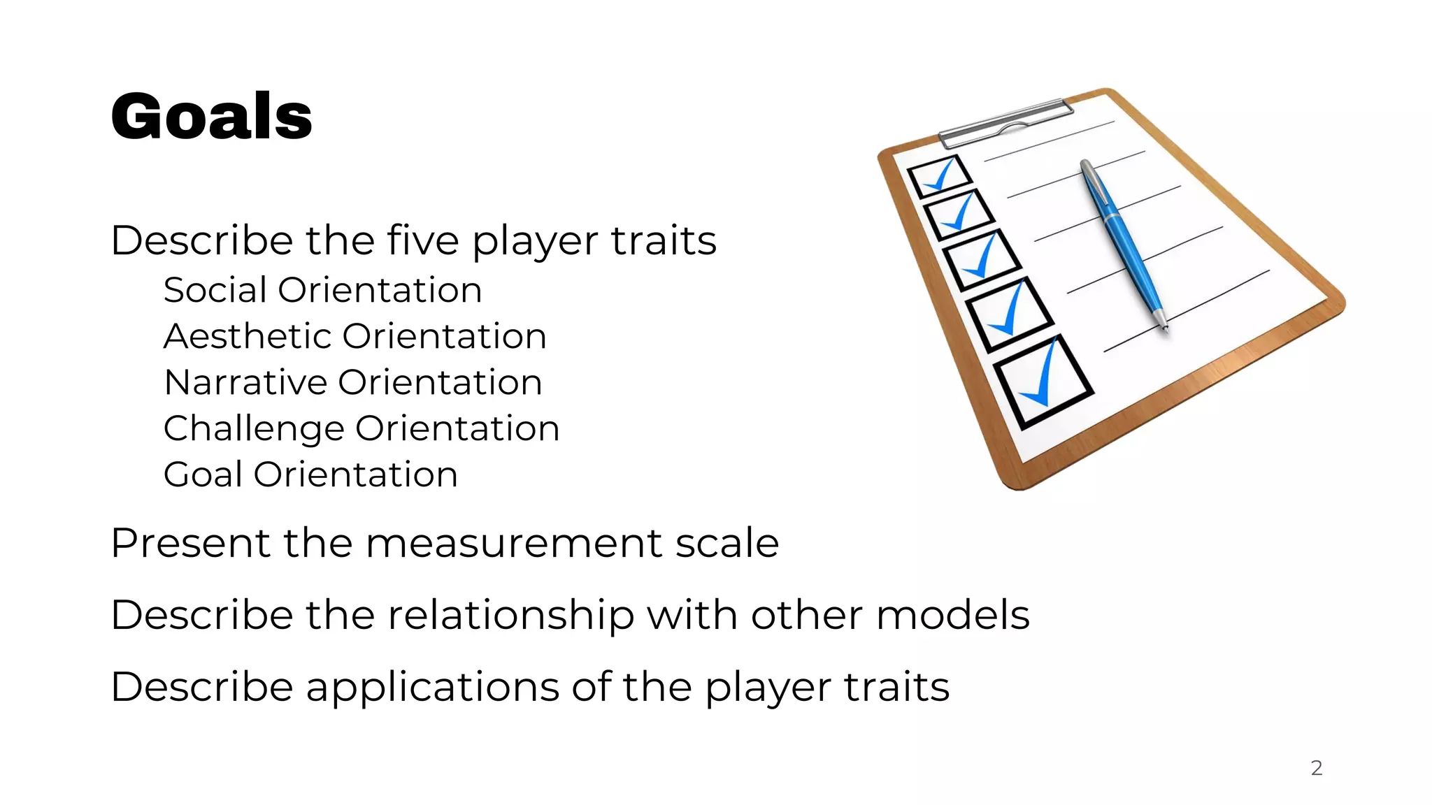 "I don't fit into a single type": A Trait Model and Scale of Game ...