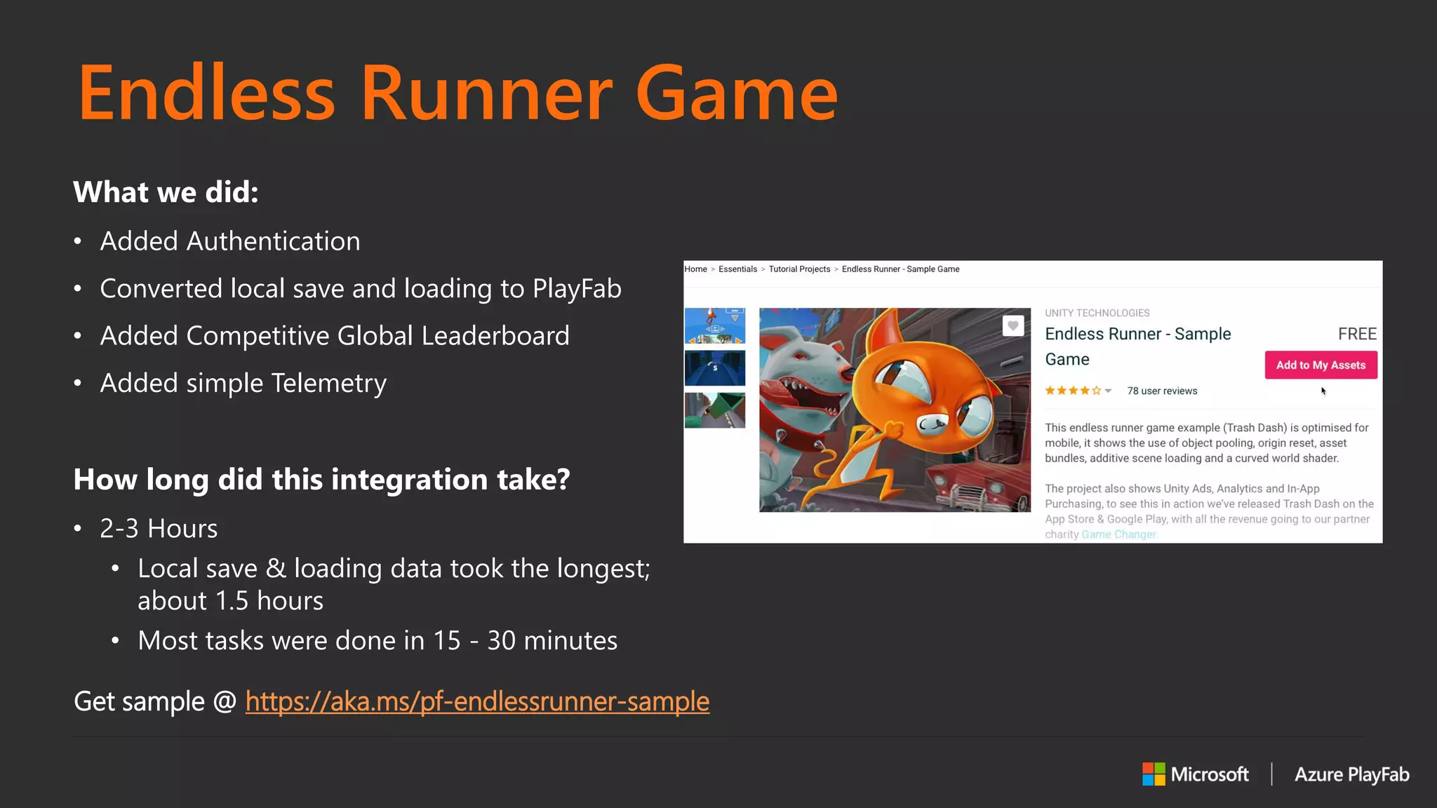 PlayFab and unity gdc2019 | PPT