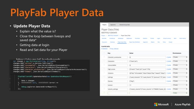 Playfab And Unity Gdc2019 Ppt