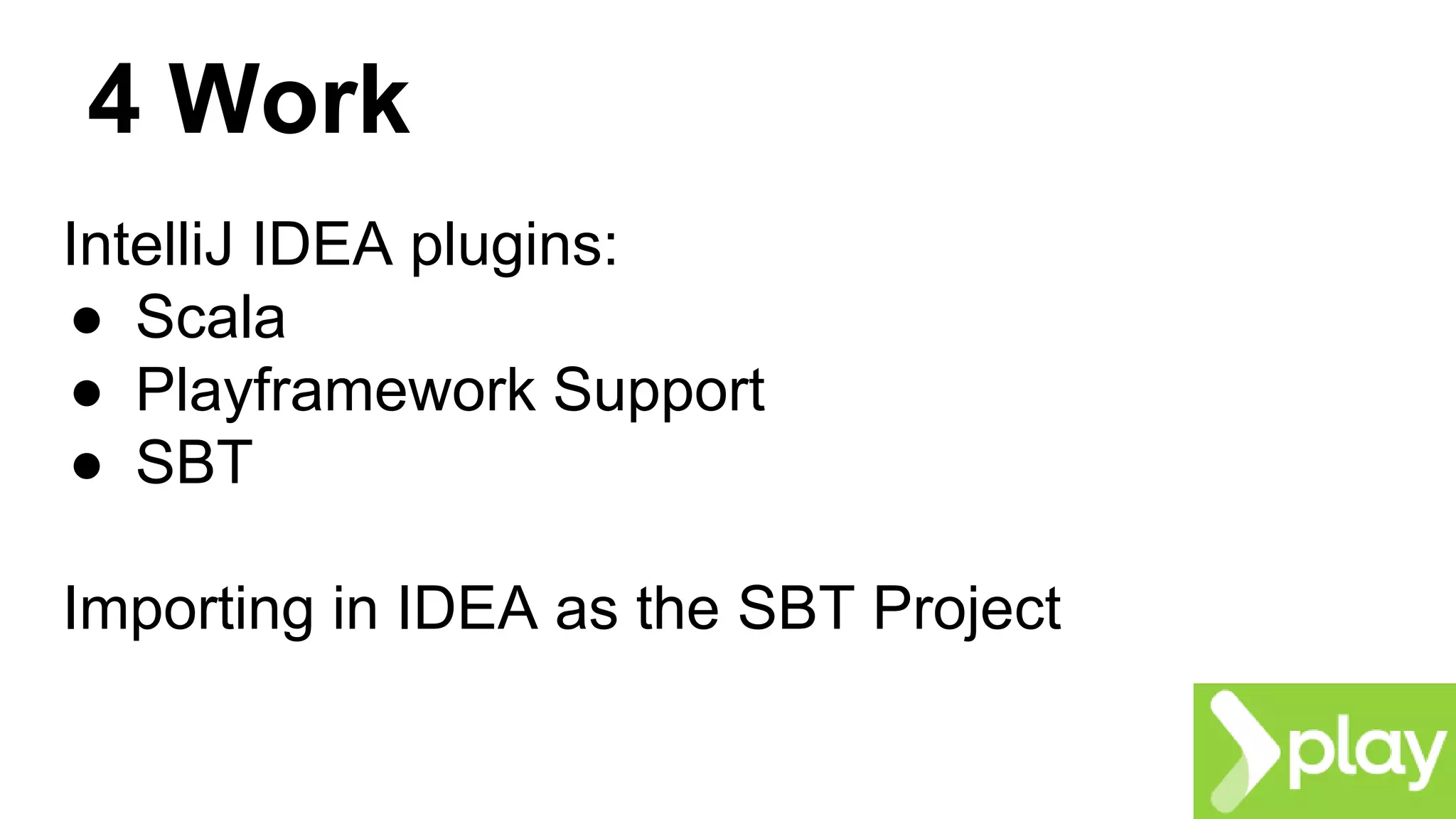 Play framework | PPT