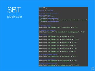 Play Framework (anatomy of a play application) @ Codacy | PPT
