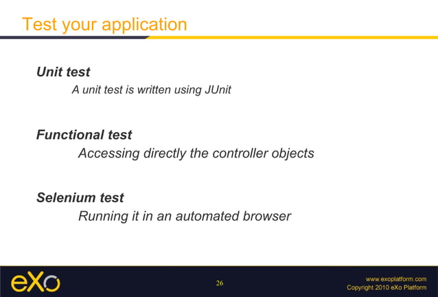 eXo Platform SEA - Play Framework Introduction | PPT