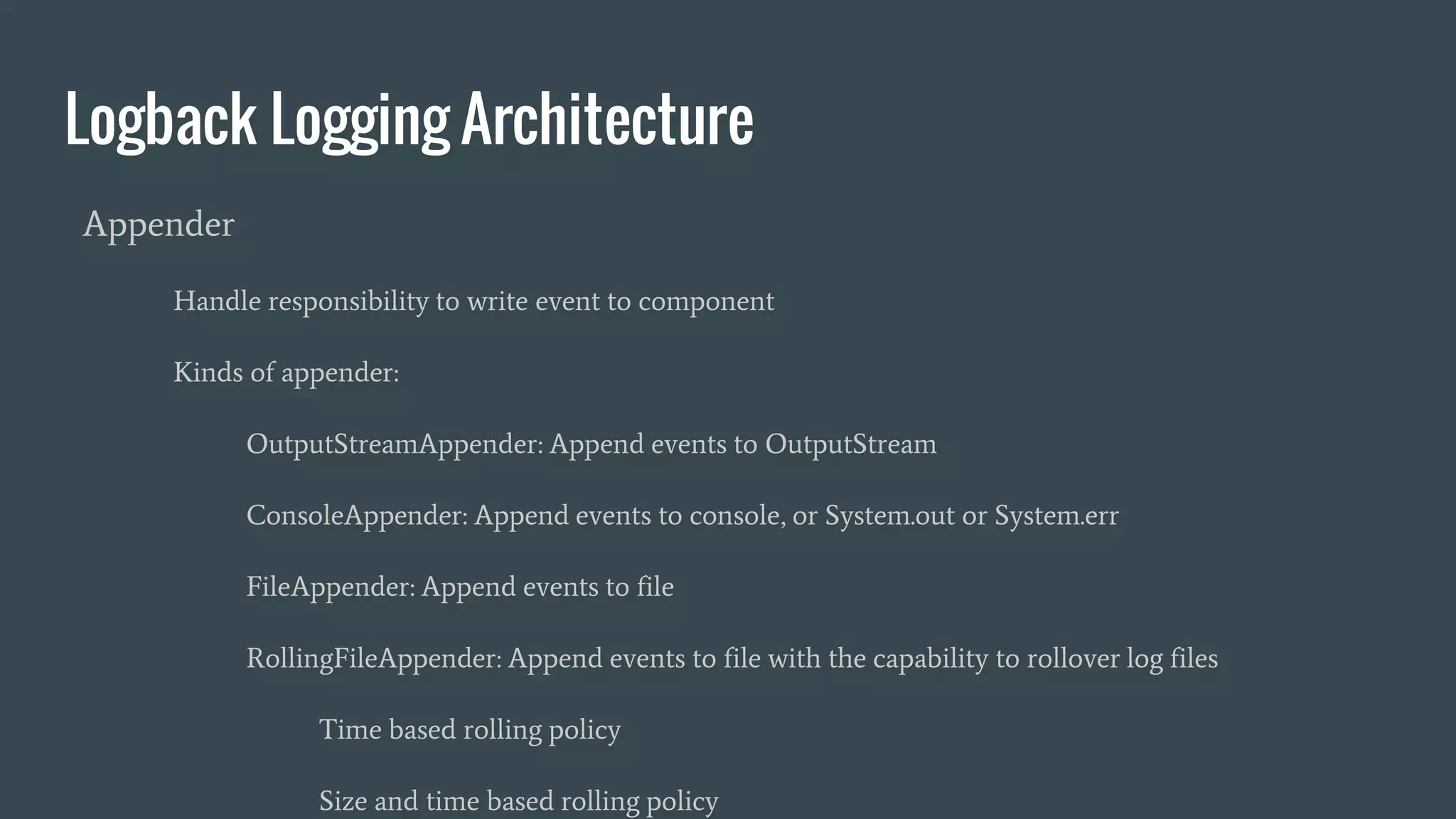 Play Framework Logging | PPTX | Programming Languages | Computing
