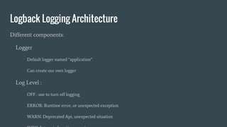 Play Framework Logging | PPTX | Programming Languages | Computing