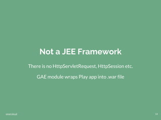 Play Framework on Google App Engine - Productivity Stack | PDF