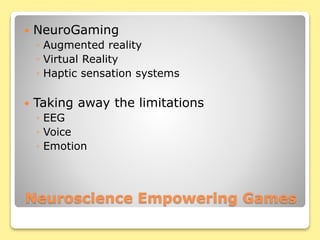 Playful Neurons | PPT