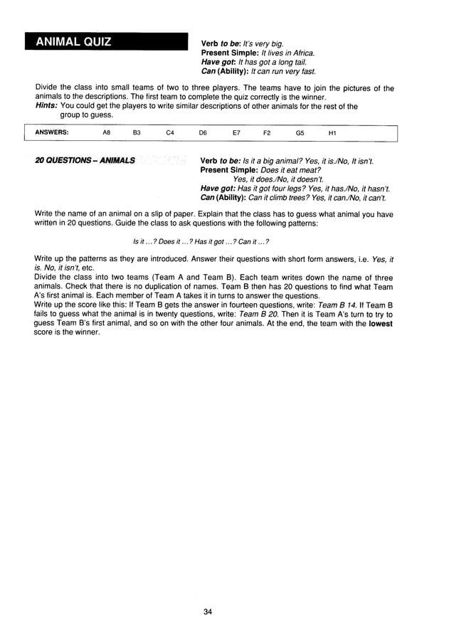 Play games with english 1 | PDF | Mental Health | Diseases and Conditions