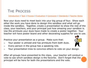 Playground Design Webquest | PPTX