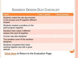 Playground Design Webquest | PPTX