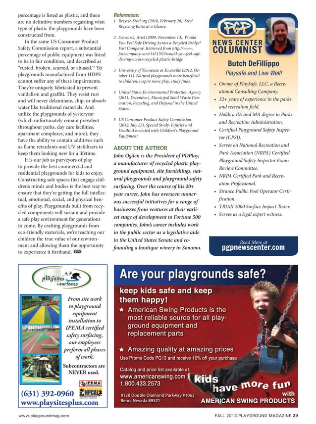 Playground magazine article | PDF