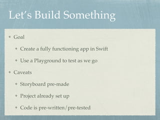 Playgrounds swift introduction | PDF