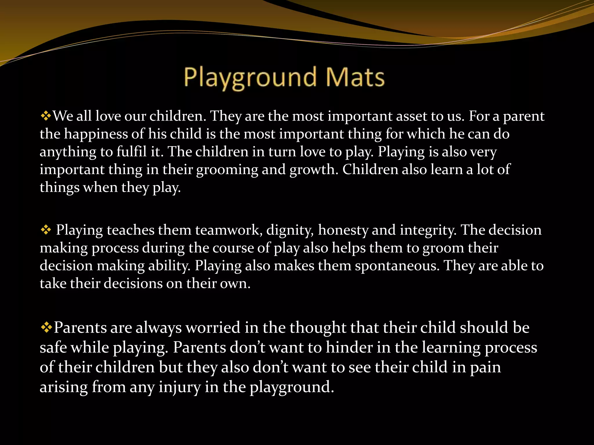 Playground tiles | PPTX