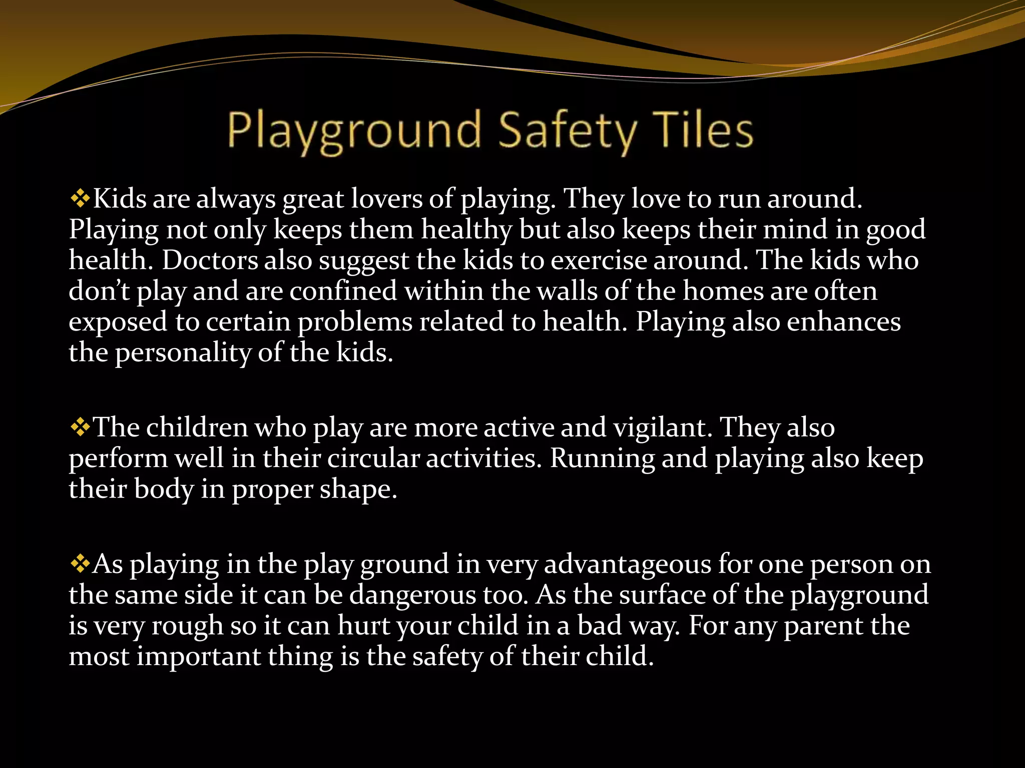 Playground tiles | PPTX