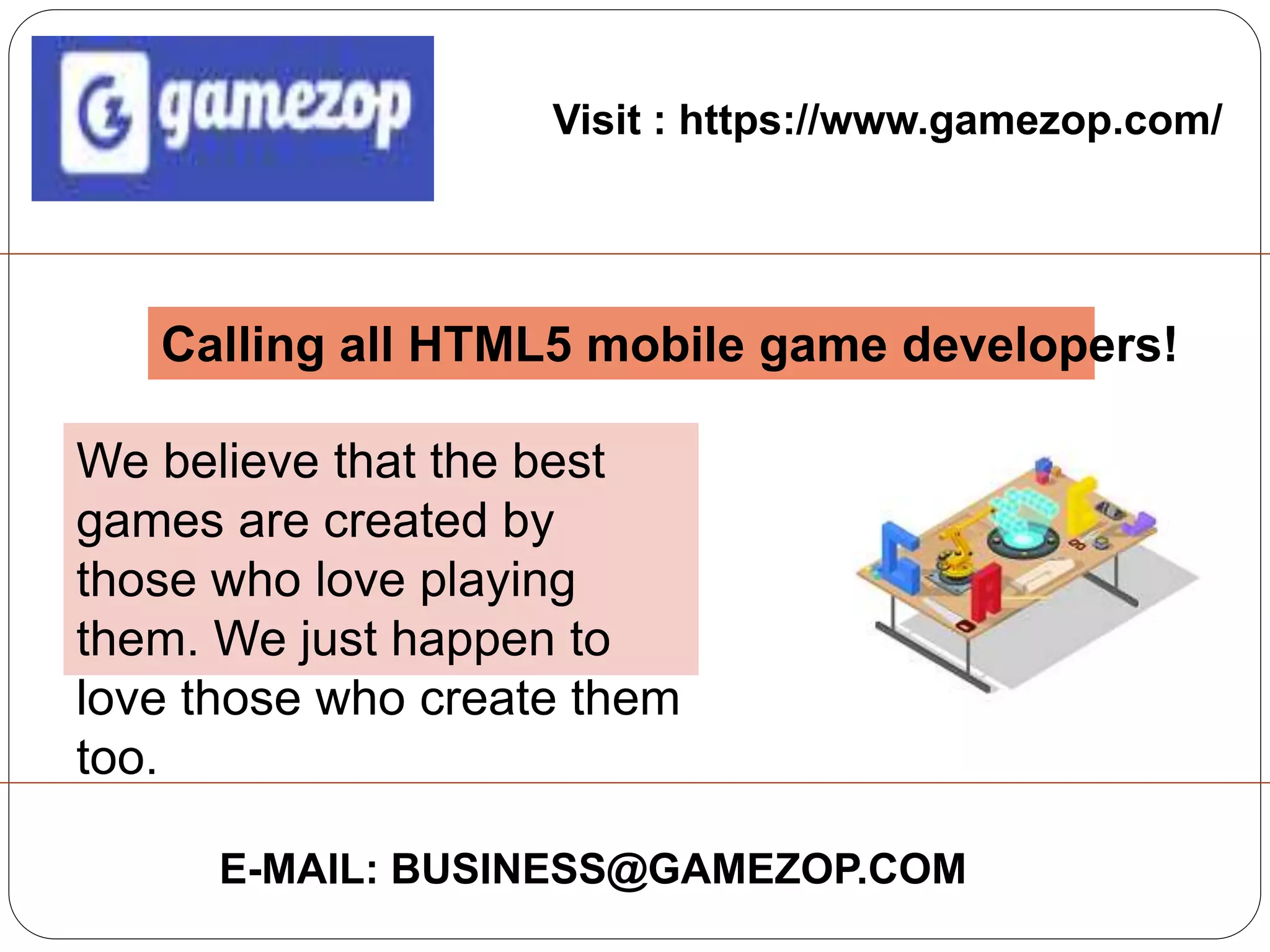 Play html5 games | PPTX