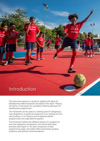 Playing the Game Toolkit: A guide for sport-for-development ...
