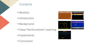 Playing Atari with Deep Reinforcement Learning | PDF