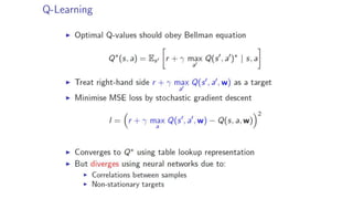 Playing atari with deep reinforcement learning | PPT
