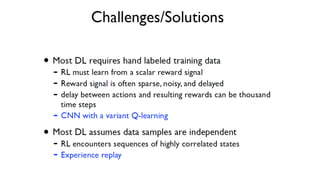 Playing atari with deep reinforcement learning | PPT