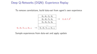 Playing atari with deep reinforcement learning | PPT