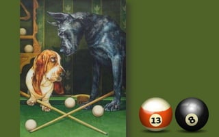 Animals playing billiards... | PPT
