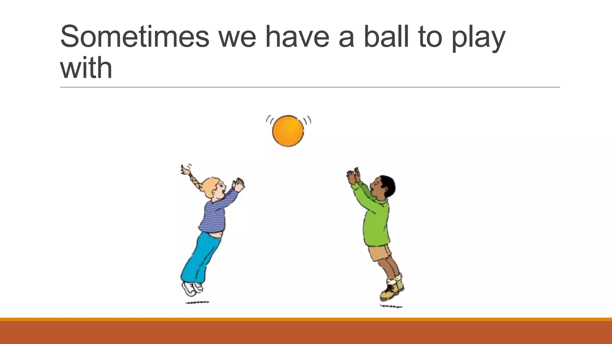 Social Story: Playing Catch | PPT