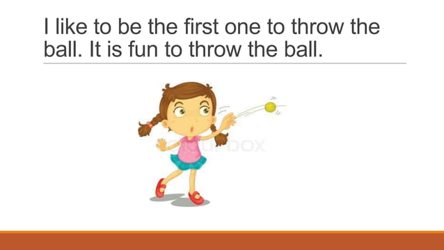 Social Story: Playing Catch | PPT