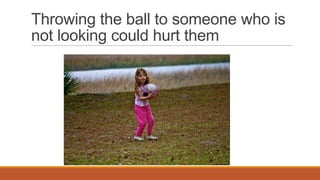 Social Story: Playing Catch | PPT