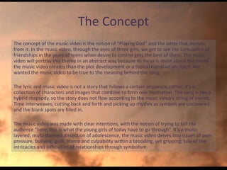 Playing god music analysis | PPTX