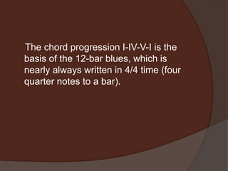 Playing the 12_bar_blues | PPTX