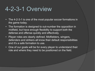 Playing the 4 2-3-1 (Updated 9-29-15) | PPTX