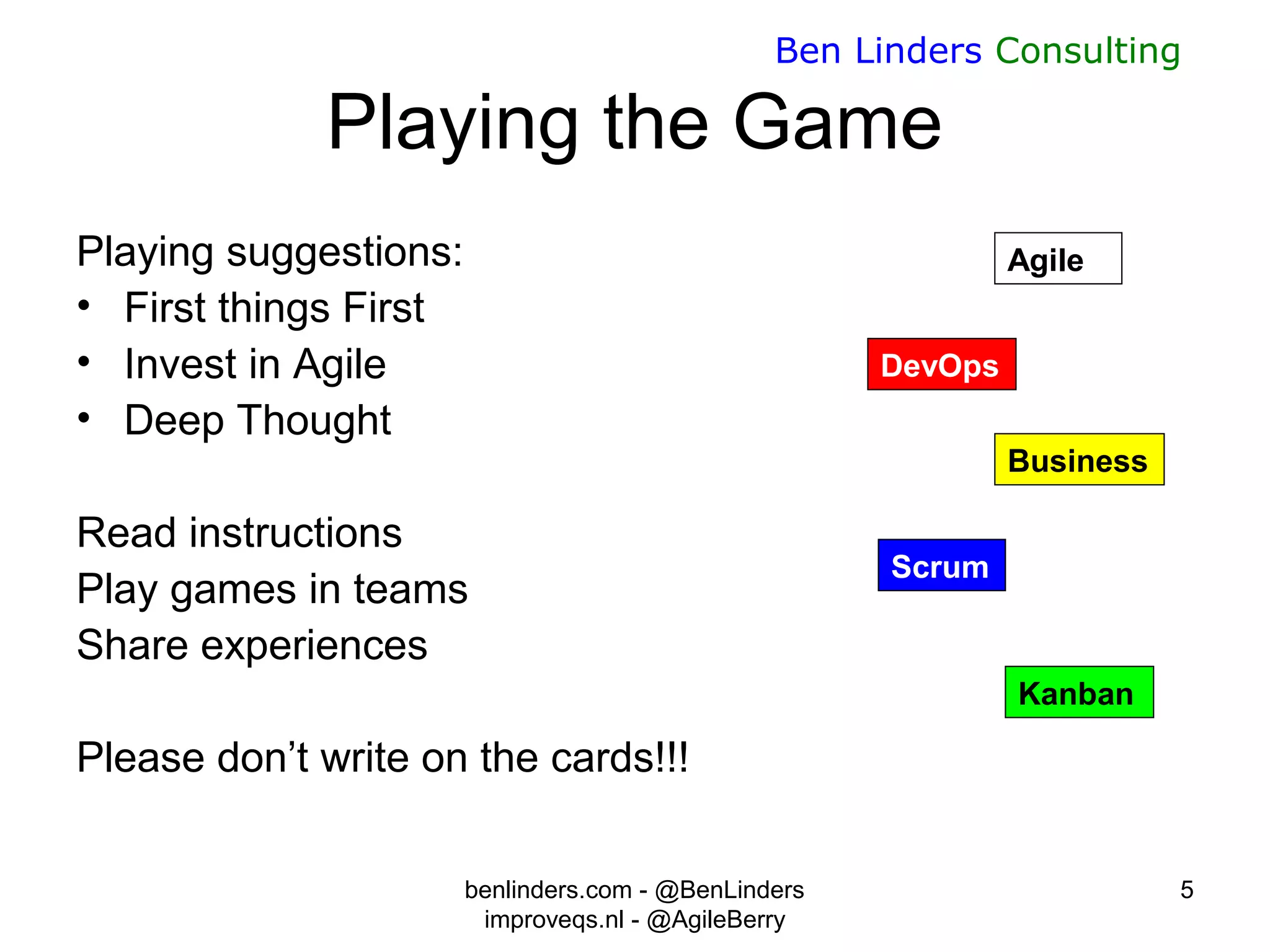 Playing the agile self assessment game at agile showcase Amsterdam 2018 ...