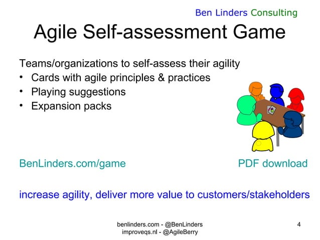 Playing the agile self assessment game at agile showcase Amsterdam 2018 ...