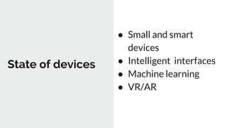Playing with robots in golang | PPTX