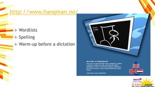 Playing with words and learning vocabulary | PPTX