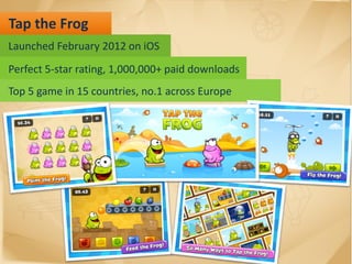 Playmous: Tap the Frog: from Flash to the top on iOS and Android | PDF