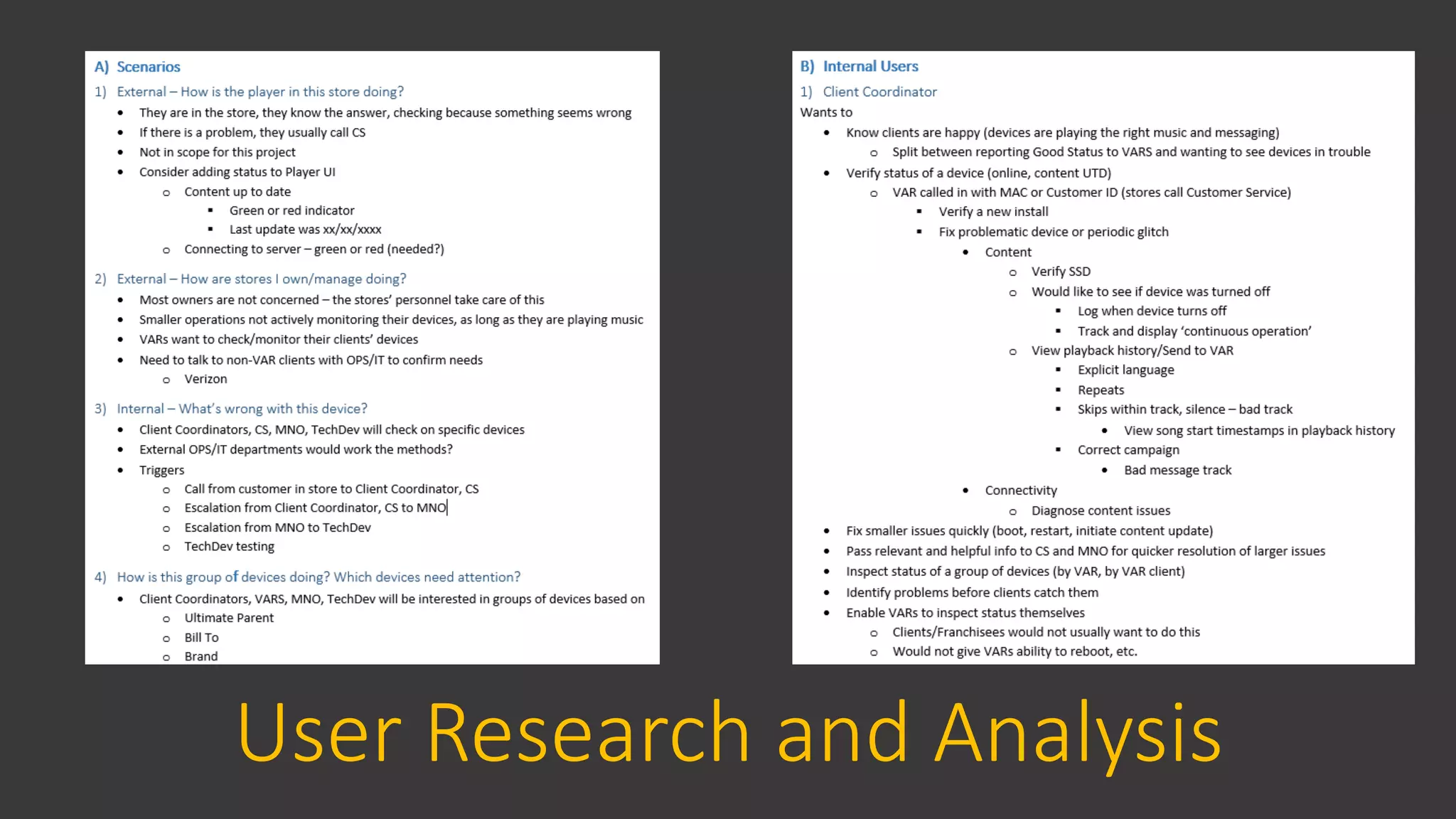 PlayNetwork: UX Design Process and Artifacts | PPT